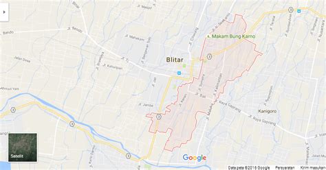 Kode Pos Sananwetan Kota Blitar