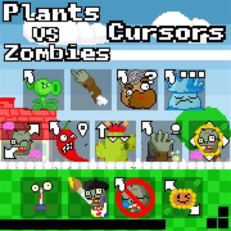 17 Animated Plants Vs Zombies Cursor Pack Windows Only Custom