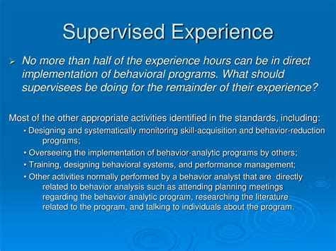 Ppt Bacb Supervisor Training What They Didn T Teach Us In Graduate
