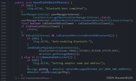 Android 9 蓝牙服务启动bluetoothmanagerservice Csdn博客