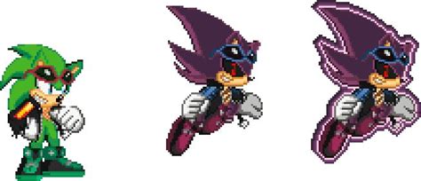 Scourge The Hedgehog Sprites
