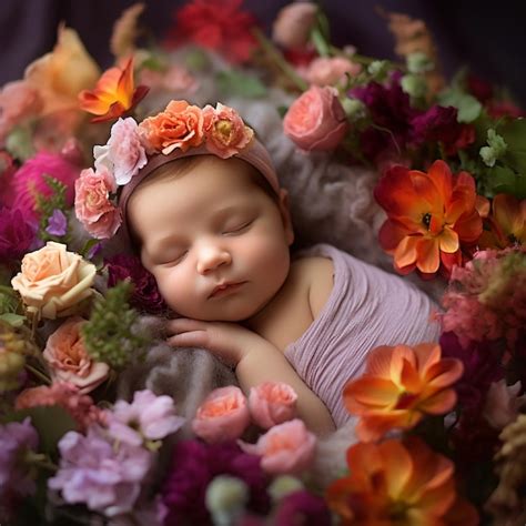 Premium Ai Image Newborn Photography