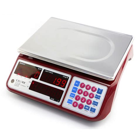 Camry Digital Commercial Price Scale 66lb Large Display Camry Scale Store