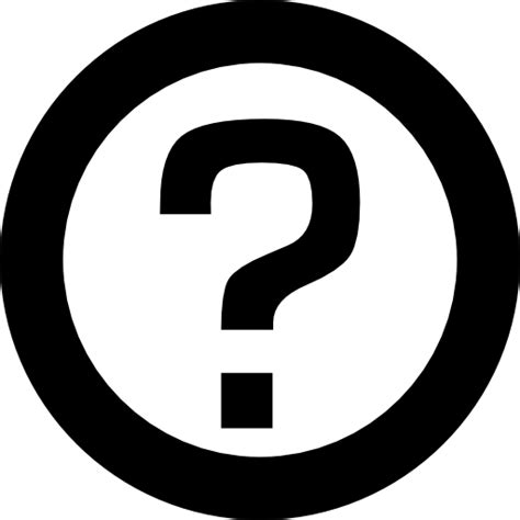 Circle Circular Symbol Faq Question Mark Sign Essentials Interface Signs Icon