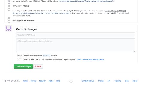 Github Pages Yale Center For Research Computing