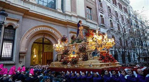 La Procesión De Jesús De Medinaceli Recorre El Centro De Madrid