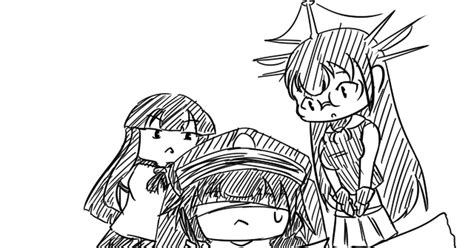 艦隊これくしょん 目隠し提督と秘書初雪その6 全自動のマンガ Pixiv
