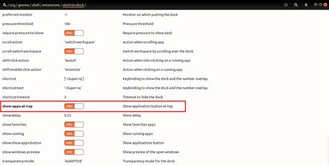 1710 How Do I Move The Show Applications Icon In Ubuntu Dock Ask Ubuntu