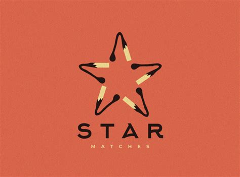 50款五角星元素logo设计 设计无忧网