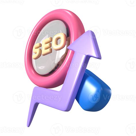 Seo 3d Illustration Icon 41639015 Png
