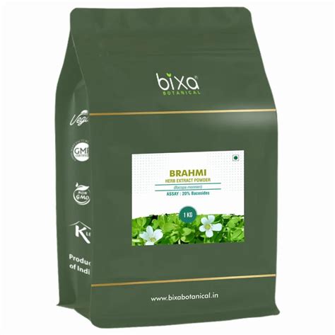 Brahmi Bacopa Monnieri Dry Extract 20 Bacosides By Uv At Rs 2545