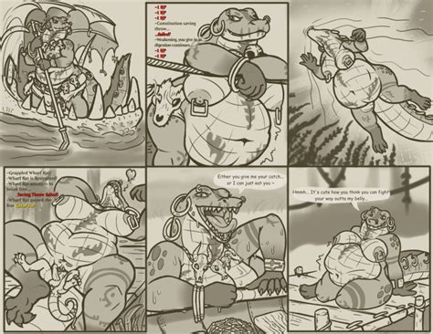 Rule 34 Alligator Alligatorid Anthro Bone Crocodile Crocodilian