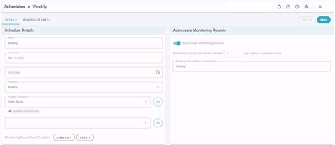 Schedules Esdat Knowledge Base