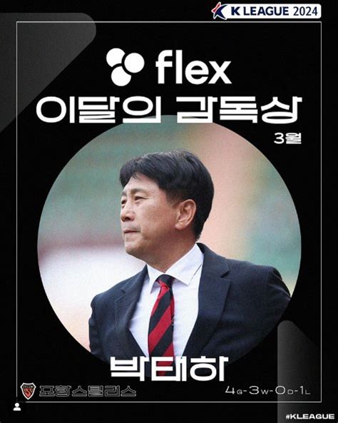K리그 이달의 감독상 Mlbpark