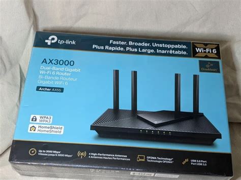 Tp Link Archer Ax3000 Dual Band Wi Fi 6 Router Wpa3 Eur 46 64 Picclick Fr