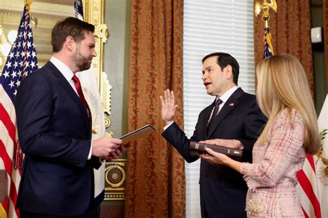 Watch Rubio Gives First Remarks After Confirmation As Trumps