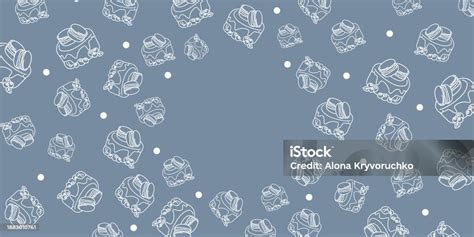 벡터 일러스트 레이 션입니다 윤곽 패턴 케이크 도넛 크로와상 마카롱을 스케치 스타일로 표현합니다 손으로 그린 음식 요소 디저트와 과자 음식 낙서 배경 와 텍스트에 대한 복사