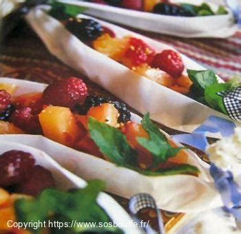 Papillotes De Fruits De Saison