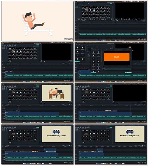 دانلود آموزش آموزش انیمیشن سازی با Filmora فیلم آموزشی