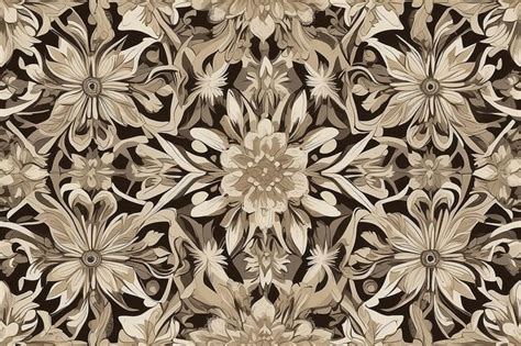 Premium Ai Image Object Symmetry Pattern Beige Brightly