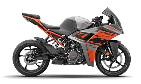 2025 Ktm Rc 200 Gets A Striking New Metallic Grey Colour Option