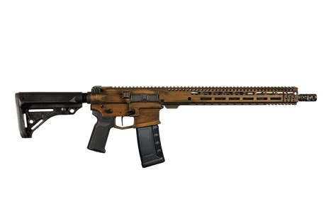 Battleworn Bronze Cerakote Recon Ar 15 M4 Rifle 360 Precision