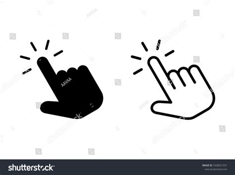 Pointing Finger Cursor