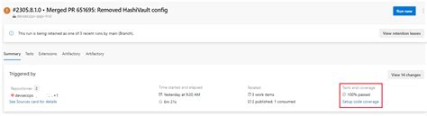 Codecoverage Percentage Missing In Azure Devops Sonarqube Server