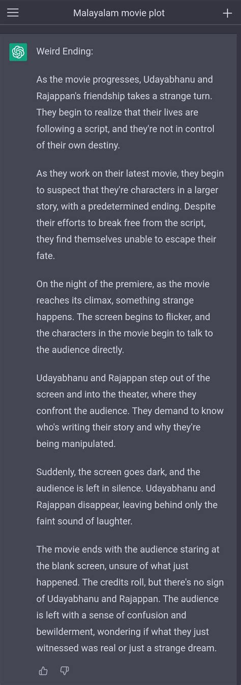 Alternate Endings Of Udayananu Tharam By Chatgtp R Malayalammovies
