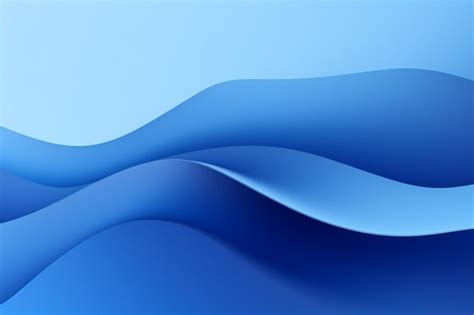 Premium Photo Abstract And Modern Blue Wave Gradient Background For Presentation