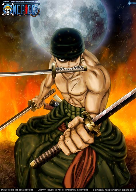 Roronoa Zoro By Deiviscc On Deviantart