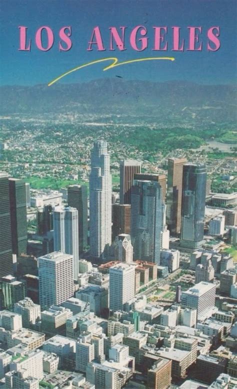 Los Angeles Postcard 80s 90s In 2025 Los Angeles Poster Los Angeles