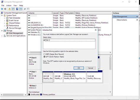 Seagate 4tb Sshd Wont Initialize Solved Windows 10 Forums