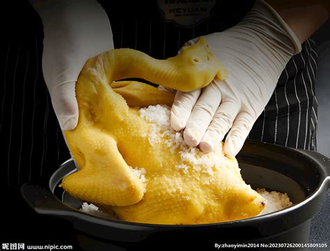 盐焗鸡摄影图传统美食餐饮美食摄影图库昵图网