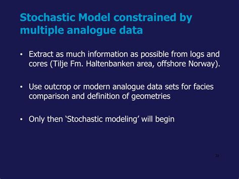 PPT Geological Modeling Deterministic And Stochastic Models PowerPoint Presentation ID