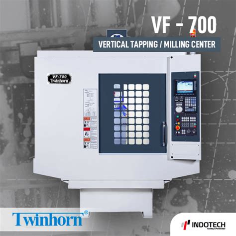 mesin cnc milling 3 axis vf 700 twinhorn indotech trimitra abadi