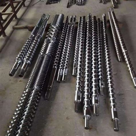 注塑机螺杆止逆环 注塑机吨位与螺杆直径 注塑机螺杆多久换一次