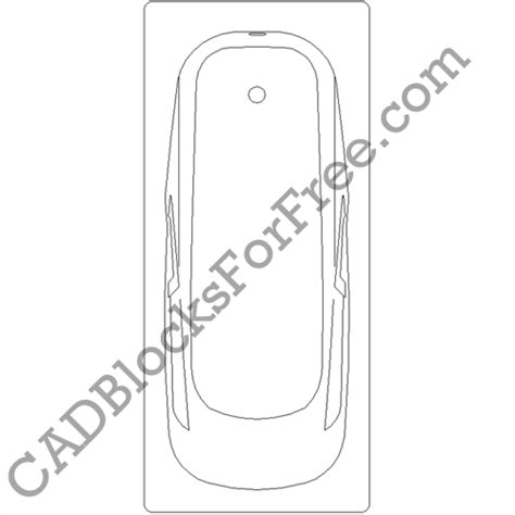 Bath Free AutoCAD Block In DWG