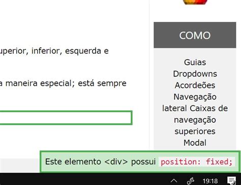 Layout Css A Propriedade Position Layout Posicionamento Esquerda