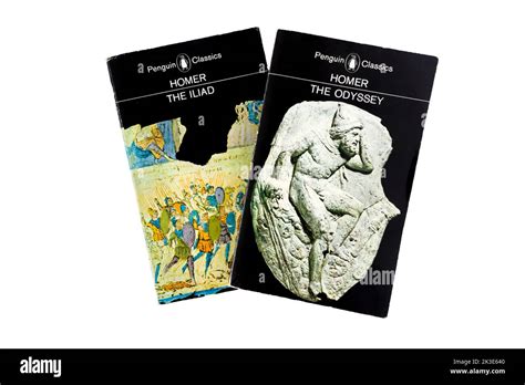 Two Paperback Copies Of The Iliad And The Odyssey By Homer Published
