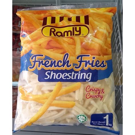 French Fries Ramly Halal 1kg Shopee Malaysia