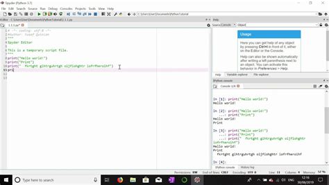 Pythontutorial 111 Basics Introduction Print Youtube