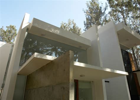 Tyagis House By Ochre Has Skylit Swimming Pool