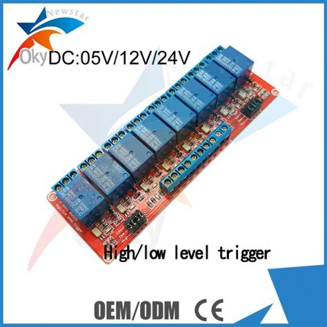 Channel Arduino Relay Module DC V V V With Optocoupler Isolate