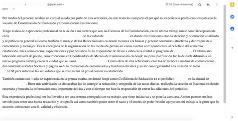 Escribe Un Email Para Enviar El CV Paso A Paso 20 Ejemplos