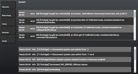 Der Iobroker Log Parser Adapter Smarthome Tricksde