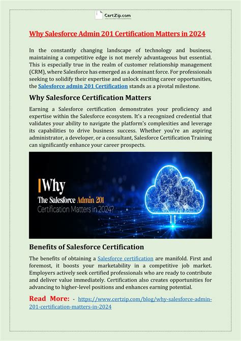 Ppt Why Salesforce Admin 201 Certification Matters In 2024 Powerpoint