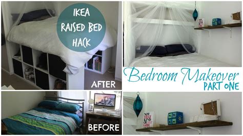 Diy Ikea Platform Bed Made From Kallaxexpedit Bookcase 48 Off