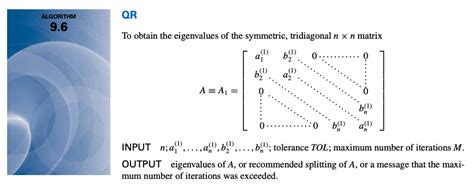 solved to obtain the eigenvalues of the symmetric