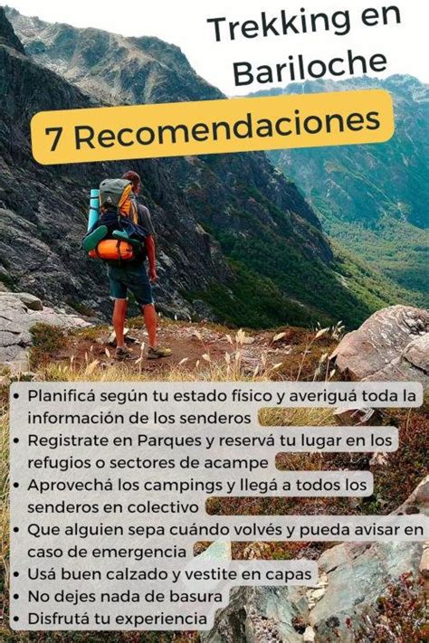 7 Recomendaciones Si Venís A Hacer Trekking En Bariloche